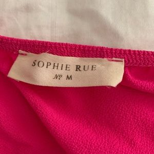 Sophie Rue | Tops | Hot Pink Halter Top | Poshmark